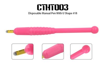 China Microblading Manual permanent makeup plastic pen for eyebrow tattoo for sale