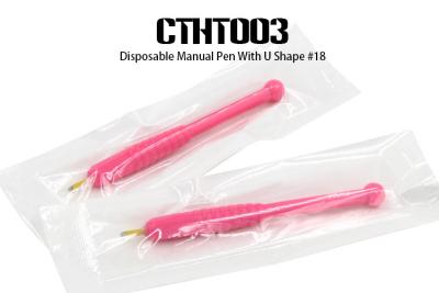 China Permanent embroidery eyebrow handmade permanent makeup tattoo plastic pen for sale