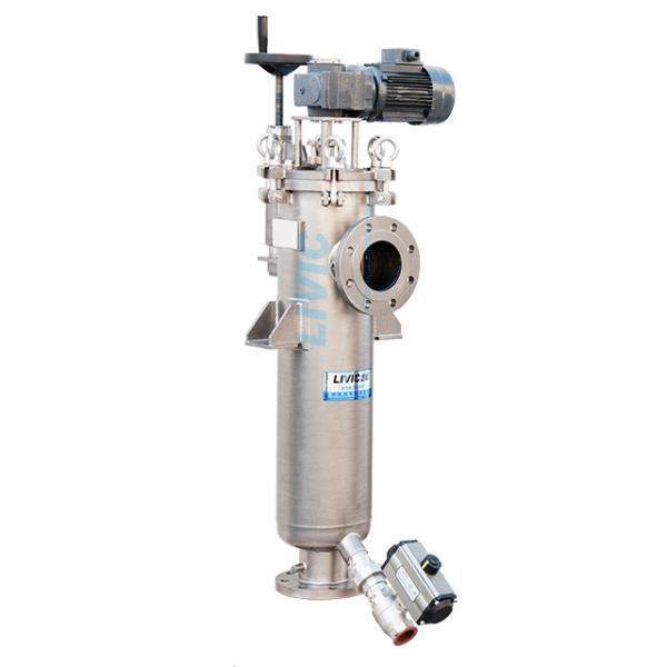 高い粘着性のコーティング/FCCのスラリーのろ過のための自動自浄式の浄水器