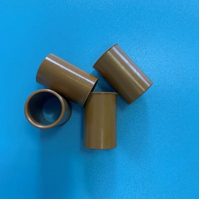 China Monforts Textile Machinery Components Chain Link Bush Peek Carbon Material Yellow Brown Black Color for sale