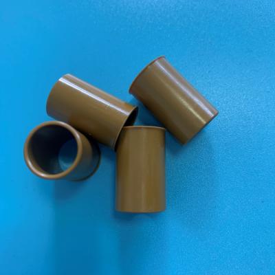 China Monforts Textile Machinery Components Chain Link Bush Peek Carbon Material Yellow Brown Black Color for sale