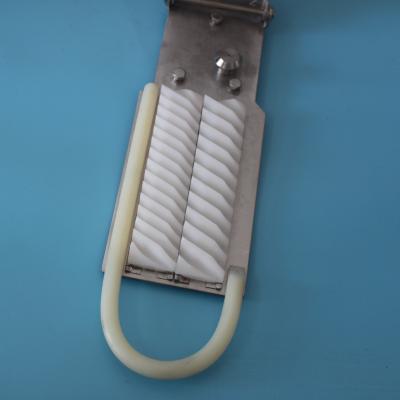 China Finishing Machine Parts Flat Selvedge Uncurler Stenter Parts Woven Fabric Knitting Fabric for sale