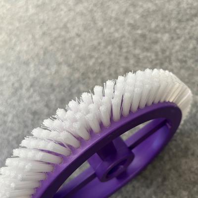 Cina Parti della macchina per stenter Monforts Rifinitura Piccola spazzola Ruota interna Dia 22 mm Capelli di nylon bianco in vendita