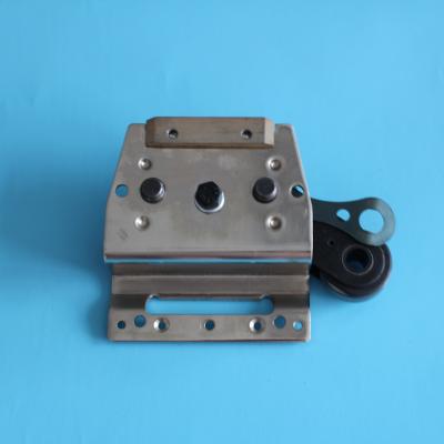 중국 마감 스텐터 기계 부품 스텐텍스 섬유 브러시 휠 구리 머리카락 나일론 플라스틱 본체 녹색 색상 판매용