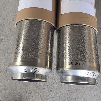China Textile Machinery Parts Templates Nickle Rotary Screen Droping Carpets Cylinders 640 Repeat Various Pattern for sale