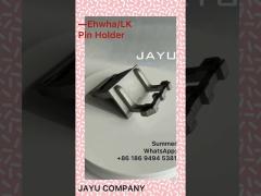 taiwan lk stenter parts single purpose pin holder aluminum material 76mm standard center distance