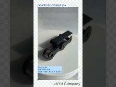 textile finishing machine spares bruckner stenter chain link black color steel horizontal type