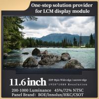 China 1000 Nit 11.6 IPS Screen LCD Module EDP 30pin Interface Response Time 14ms/11ms for sale