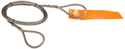 China Concealed Steel Wire Rope , Sling Steel Wire Rope Hand Taper 6 X 37 Fiber Core for sale