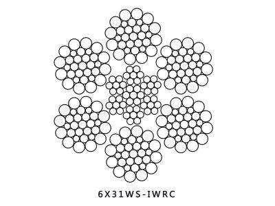 중국 기름을 위한 뜨 기중기 철사 밧줄, 철강선 케이블 피로 저항 & 가스 판매용