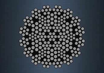 China Steel Galvanized Wire Rope 35X7 (6 / 1) Non Rotating For Pillar Crane Rope for sale