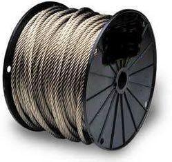 China Marine Grade Stainless Steel Wire Rope IWRC Long Durability For Luffing Ropes for sale