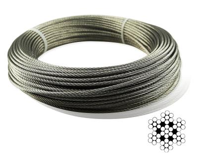 China Aircraft Stainless Steel Wire Rope Cable For Railing / Decking / DIY Balustrade for sale