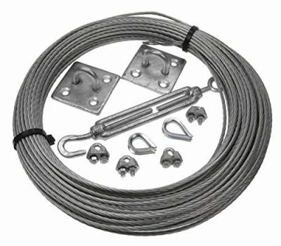 China Mechanical Catenary Wire Kit , Green Wall Trellis Kits Stainless / Galvanized Finish for sale