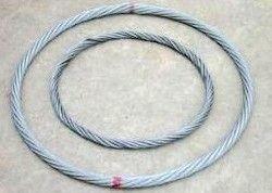 China Soft Loop Steel Cable Slings Hand Tucked Spliced Din Bs Jis Astm Standard for sale