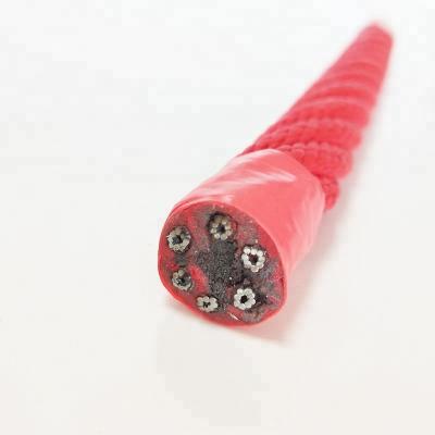 China Reinforced Climbing Steel Wire Rope 16mm Carbon #60 For Kids Rope Course for sale