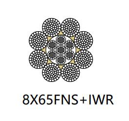 China Rotation Resistant Steel Wire Rope 40mm - 160mm High Fatigue Strength For Hoisting for sale