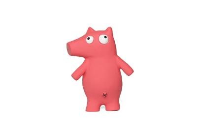 China 12x11cm Long Lasting Durable Rubber Puppy Teething Toys Animal Shape Grinding Teeth for sale