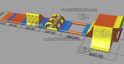 China Durable Inflatable Water Sports For Entertaiment / Water Park Games For Pool for sale