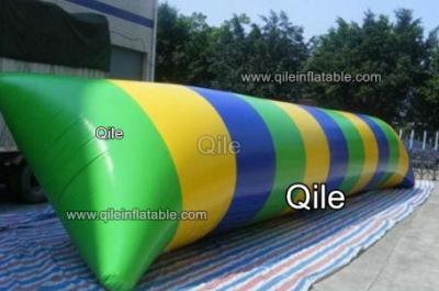 China Big Colorful Inflatable Water Launch , Water Blob For Water Tower for sale