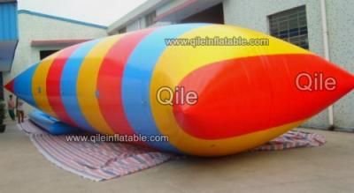 China Big Colorful Inflatable Water Launch , Water Blob For Water Tower for sale