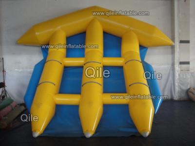 China Custom Size Inflatable Water Sports  flying fish for Pool Durable PVC Tarpaulin for sale