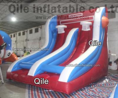 China Outdoor Commercial grade 0.55mm (1000D, 18 OZ) PVC tarpaulin Inflatable Sports Games for sale