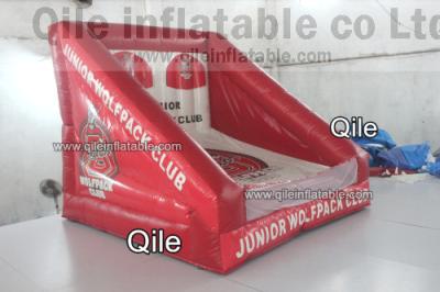 China Outdoor Basketball 0.55mm PVC tarpaulin Inflatable Sports Games for little kids for sale