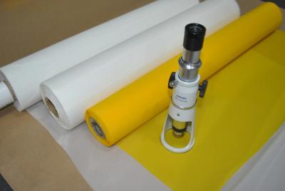 China Eco Friendly Screen Printing Mesh Material 110 Mesh Fabric High Air Permeability for sale