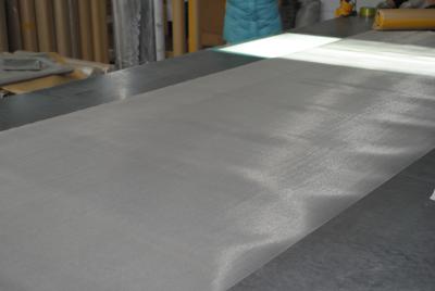 China High Tension Silk Screen Printing Mesh / Stainless Steel Bolting Cloth for sale