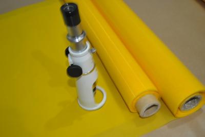 China Customized Nylon Mesh Screen Roll / Polyester Printing Mesh Long Work Life for sale