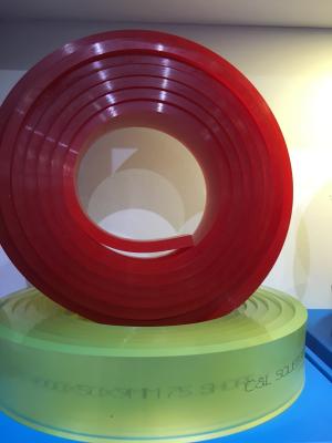 China Durable Rubber Squeegee Material / Squeegee Rubber Roll Super Wear Resistant for sale