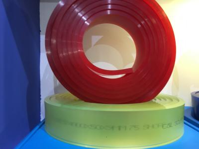 China Durable Rubber Squeegee Material / Squeegee Rubber Roll Super Wear Resistant for sale