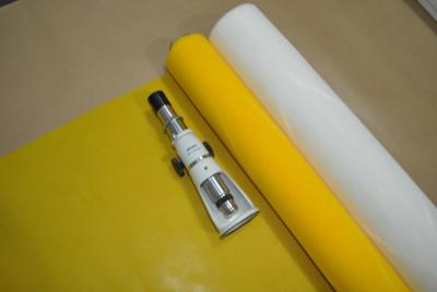 China 65 Inch Polyester Monofilament Mesh , Polyester Mesh Screen Low Elasticity for sale