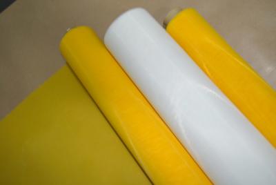 China DDP High Tension Polyester Screen Printing Mesh Fabric Yellow Color for sale