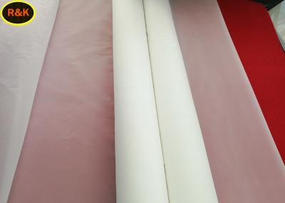 China 100% Polyester Silk Screen Printing Mesh Material White / Yellow Color for sale