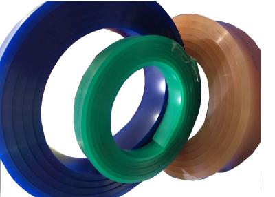 China 9MM Thickness Screen Printing Squeegee Blades Red / Green / Blue / White Color for sale