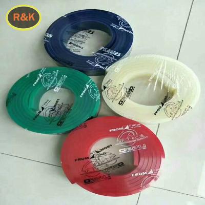 China High Cut Resistance Screen Printing Materials 75A / 80A Rubber Squeegee for sale