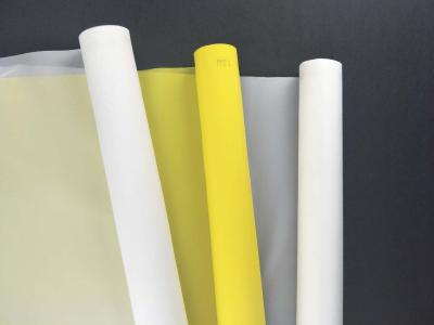 China White Color Nylon 300 Screen Printing Mesh Roll For CD / DVD Printing for sale
