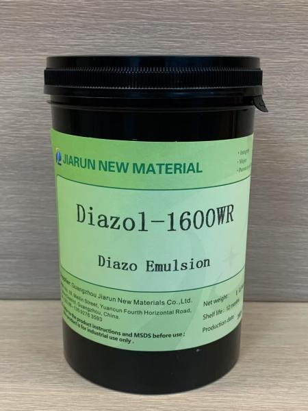 Quality Diazol-1600WR Diazo Emulsion High Resolution Waterproof Screen Printing Emulsion for sale