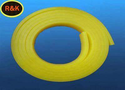 China High Tolerance 85A Yellow Screen Printing Squeegee for sale