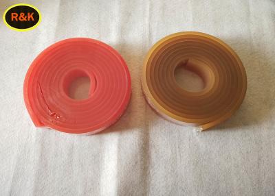 China Width 9cm Screen Printing Squeegee Blade Material Red Roll 75A 65A 80A for sale