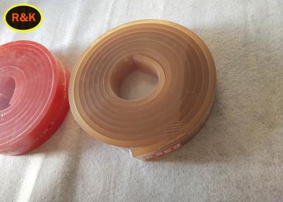China Width 9cm Screen Printing Squeegee Blade Material Red Roll 75A 65A 80A for sale