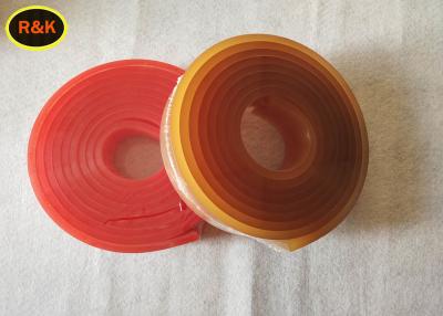 China Width 9cm Screen Printing Squeegee Blade Material Red Roll 75A 65A 80A for sale