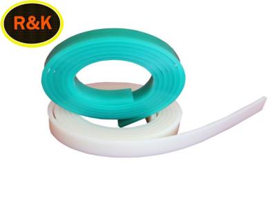 China 40-90 Durometer Red Silk Screen Printing Squeegees Scraper Rubber Silicon for sale