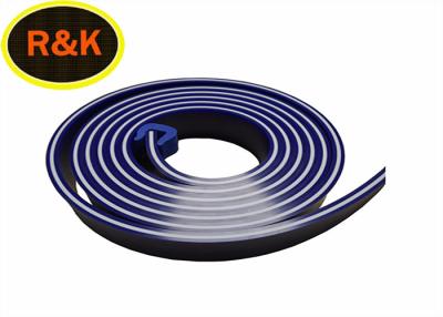 China 65A-90A-65A 3 Layer Silk Screen Printing Squeegee Rubber Transparent Color for sale