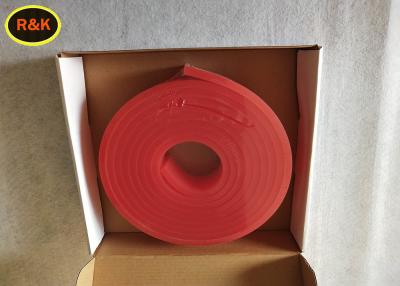 China 90*5 65 A Red Color Screen Printing Squeegees Roll For Printing Material for sale