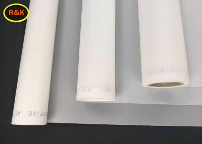 Cina Schermo bianco del tessuto della maglia di stampa dello schermo del poliestere di 280 maglie che stampa elasticità bassa in vendita