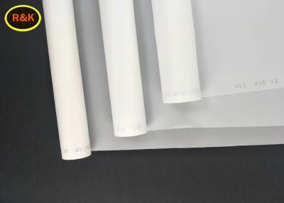 Cina Schermo bianco del tessuto della maglia di stampa dello schermo del poliestere di 280 maglie che stampa elasticità bassa in vendita
