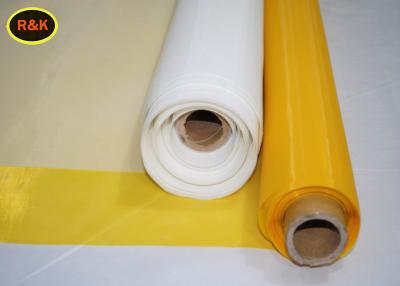 Cina Maglia di serigrafia del poliestere di giallo 90 T 48 Y per stampa della carta del fiore in vendita
